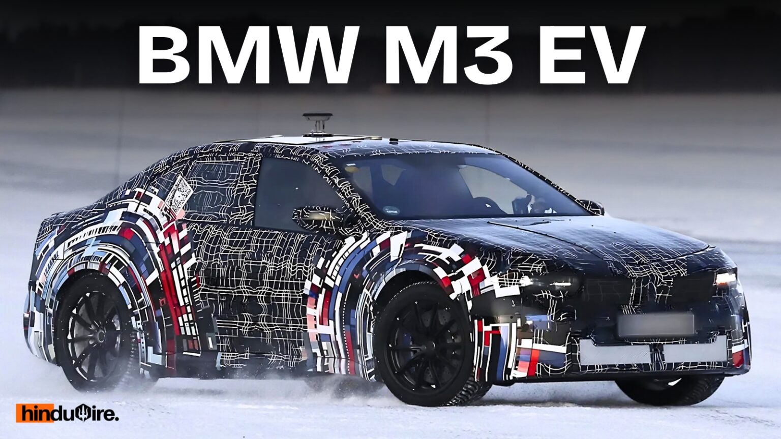 2028 BMW M3 EV Spotted In Winter Testing With 700HP Quad-Motor Powertrain